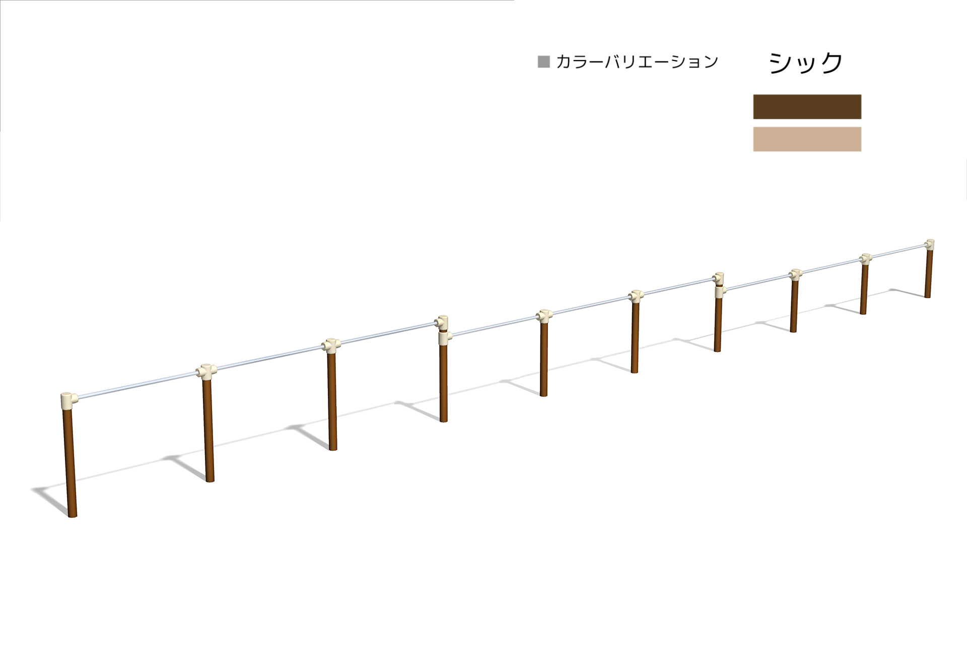 OT1-TE-4500 低鉄棒スパン [W=1.8m] | 大久保体器株式会社